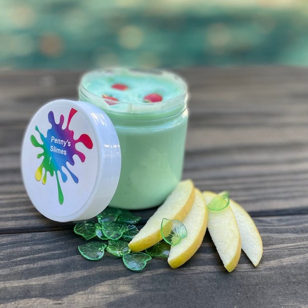 Green Apple Slime - Etsy