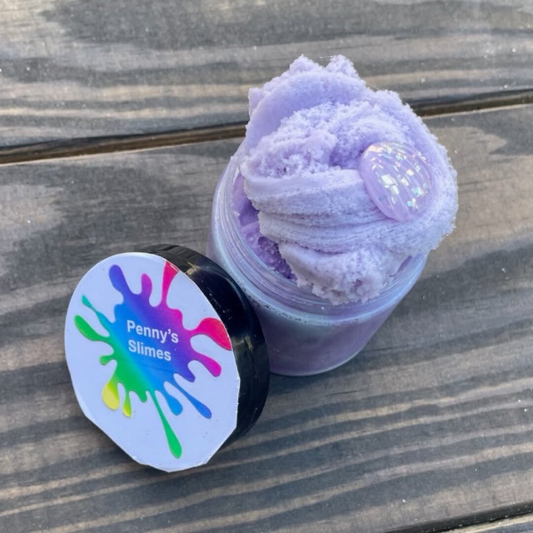 Lavender Cloud Slime - Etsy