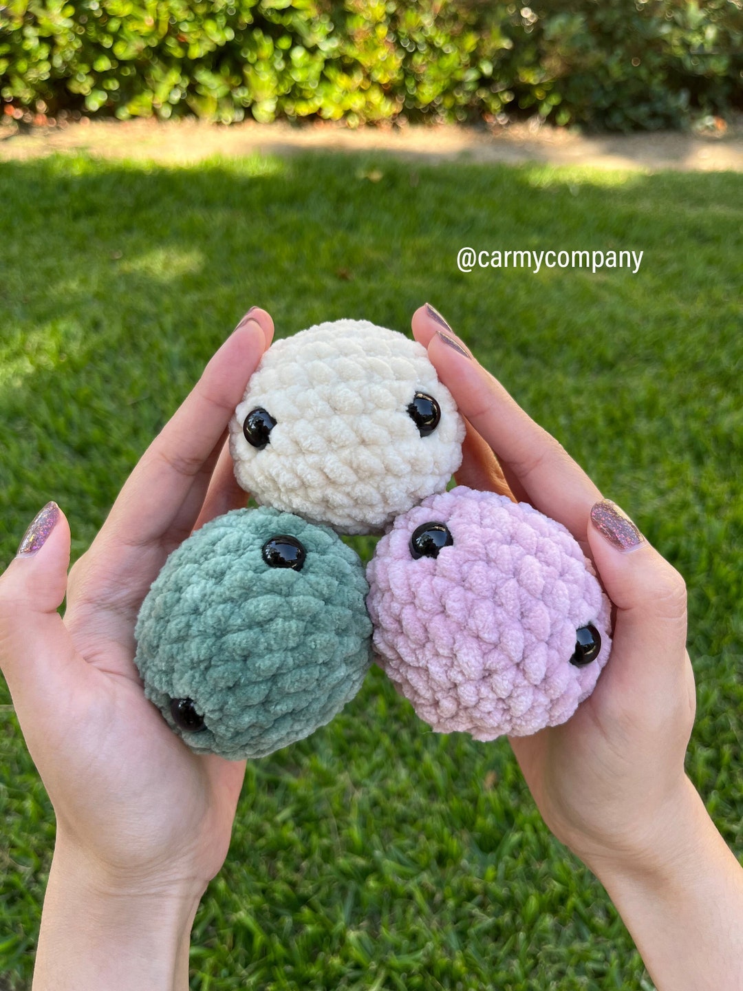 Crochet Soft Plushie / Crochet Stress Ball / Fluffy Stress Ball ...