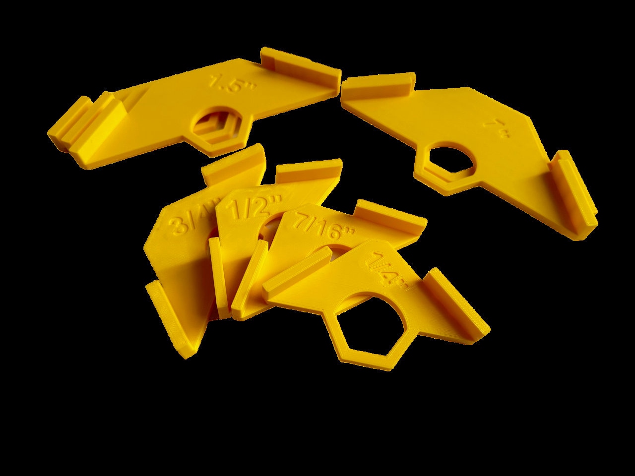 Router Corner Chamfering Jig Template Set of 9 for Woodworking - Etsy