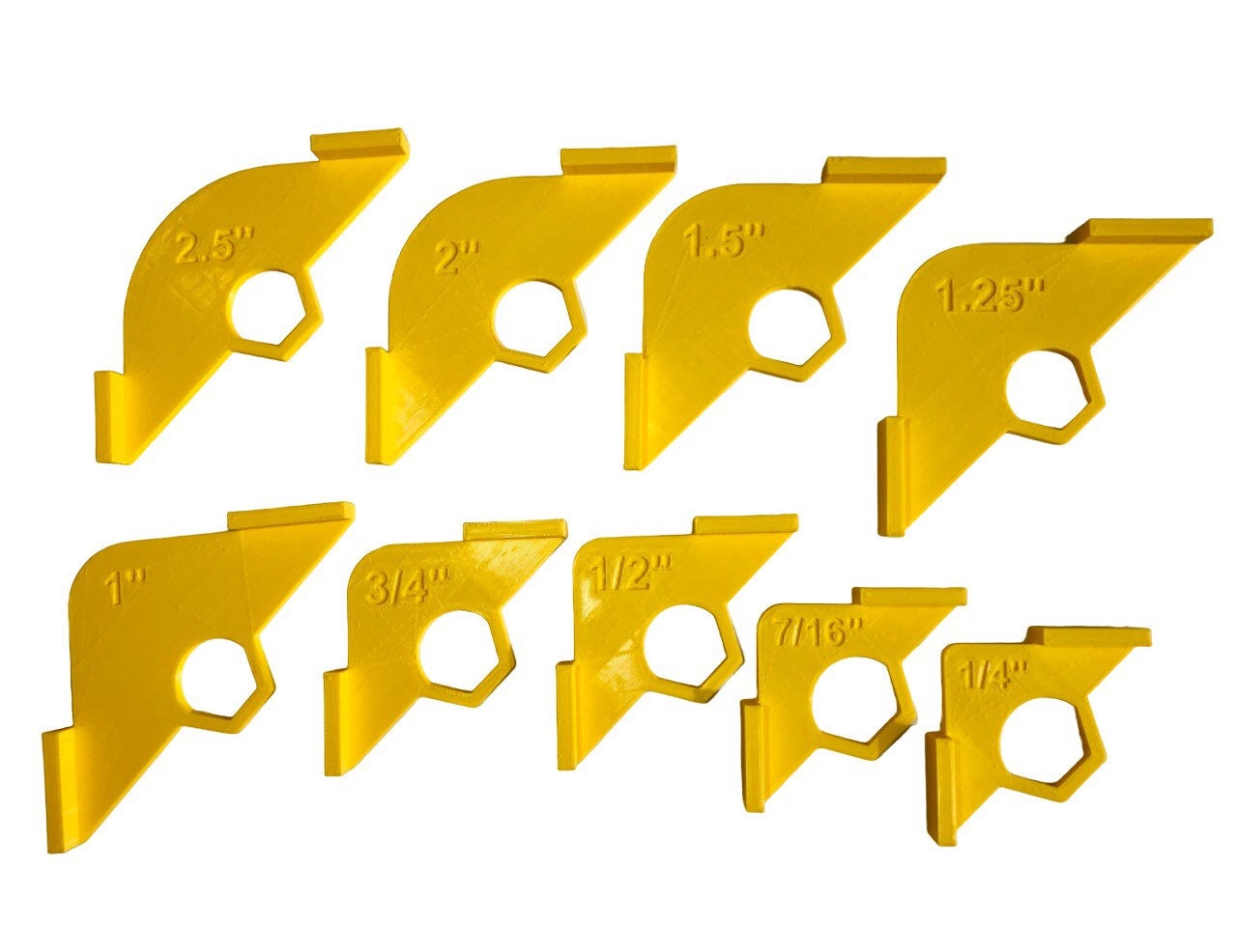 Router Corner Radius Template 9 Pcs for Woodworking - Etsy