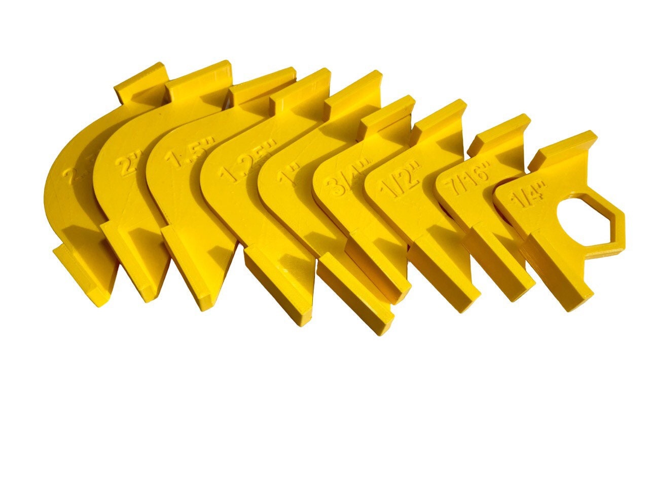 Router Corner Radius Template 9 Pcs for Woodworking - Etsy