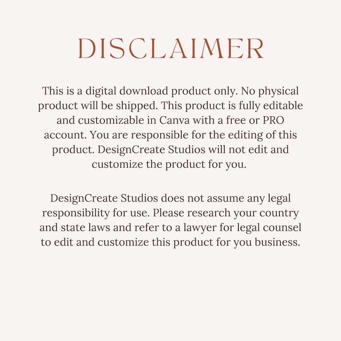 Editable Baking Agreement, Cake Order Terms, Cake Terms and Conditions ...