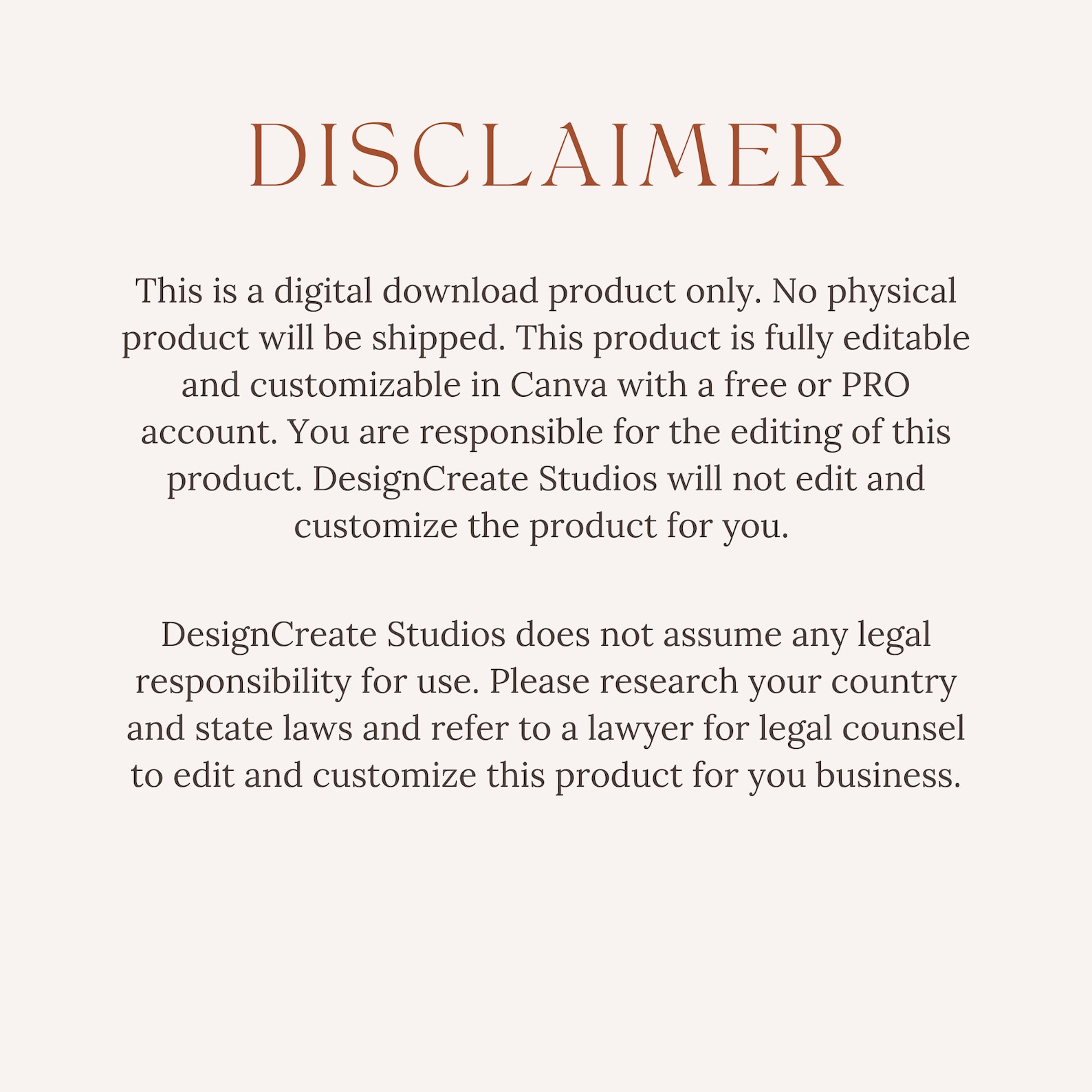 Editable Baking Agreement, Cake Order Terms, Cake Terms and Conditions ...