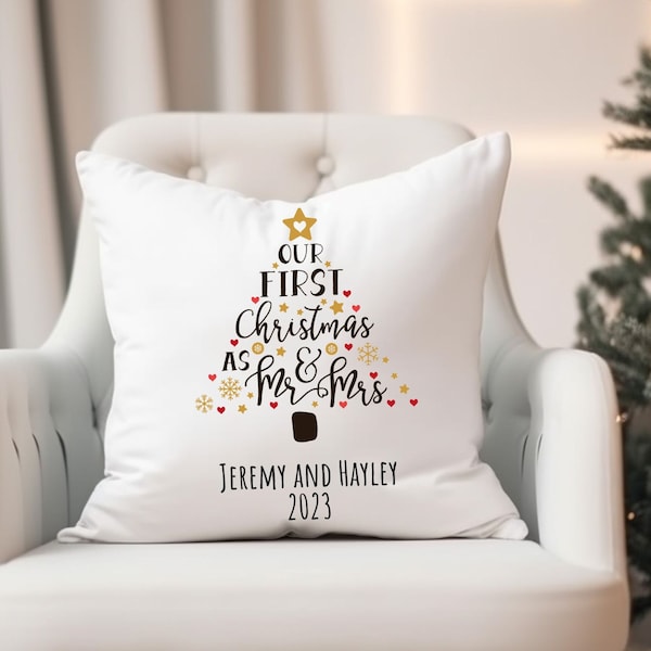 Personalized Christmas Pillow - Etsy