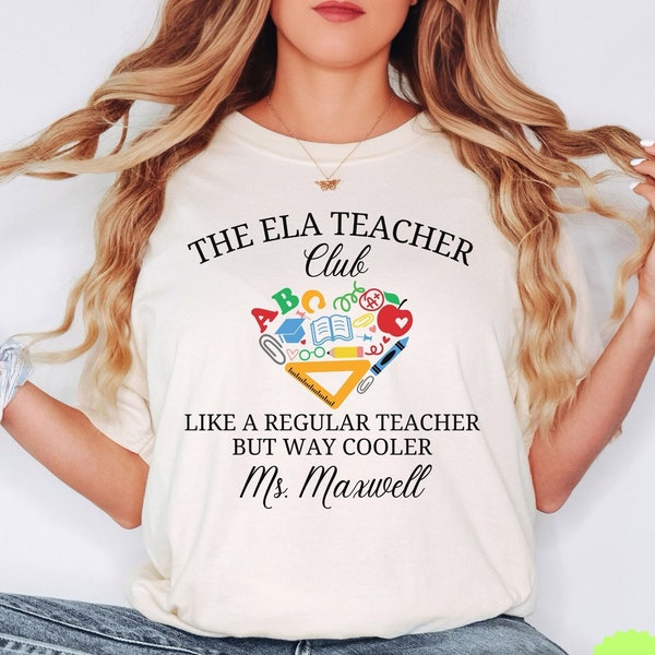 Ela Teacher Shirt - Etsy