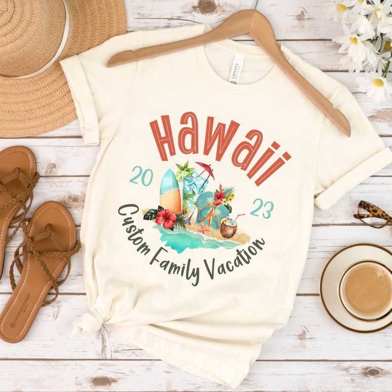 Hawaii Family Vacation Shirt Matching Shirts for Friends - Etsy