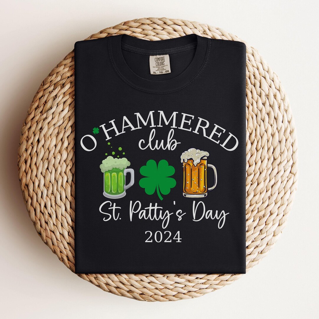 O'wasted St. Patrick's Day Drinking Team Comfort Colors Shirt, St ...