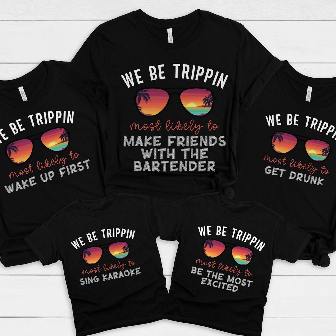 Matching Shirts for Friends Vacation, Family Vacation Shirts for Trip ...