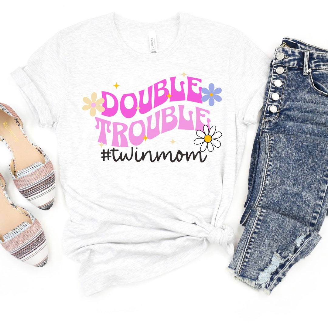Twin Mom Shirt, Mom of Twins Shirt, Twin Shirts for Mom, Twinning Mom ...