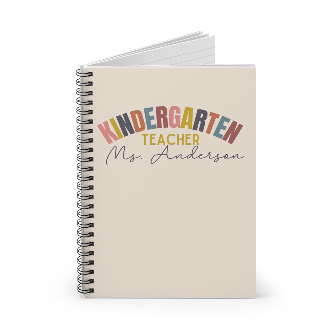 Kindergarten Teacher Gift, Teacher Customizable Notepad, Back to School ...