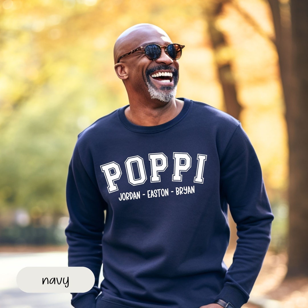 Personalized Poppi Sweatshirt, Gift for Poppi, Poppi Shirt With ...