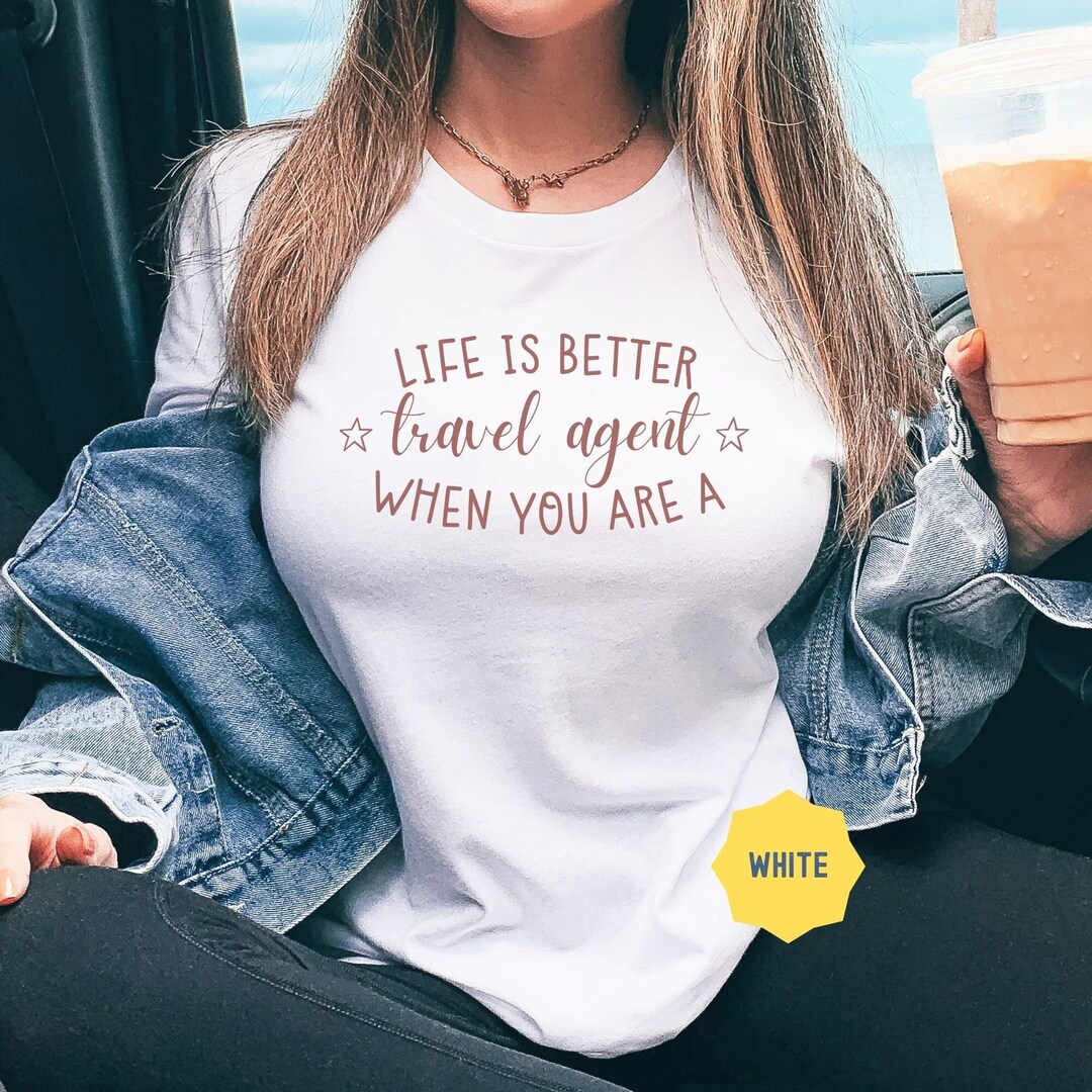 Travel Agent Shirt, Traveling Agent T-shirt, Vacation Planner Tee ...