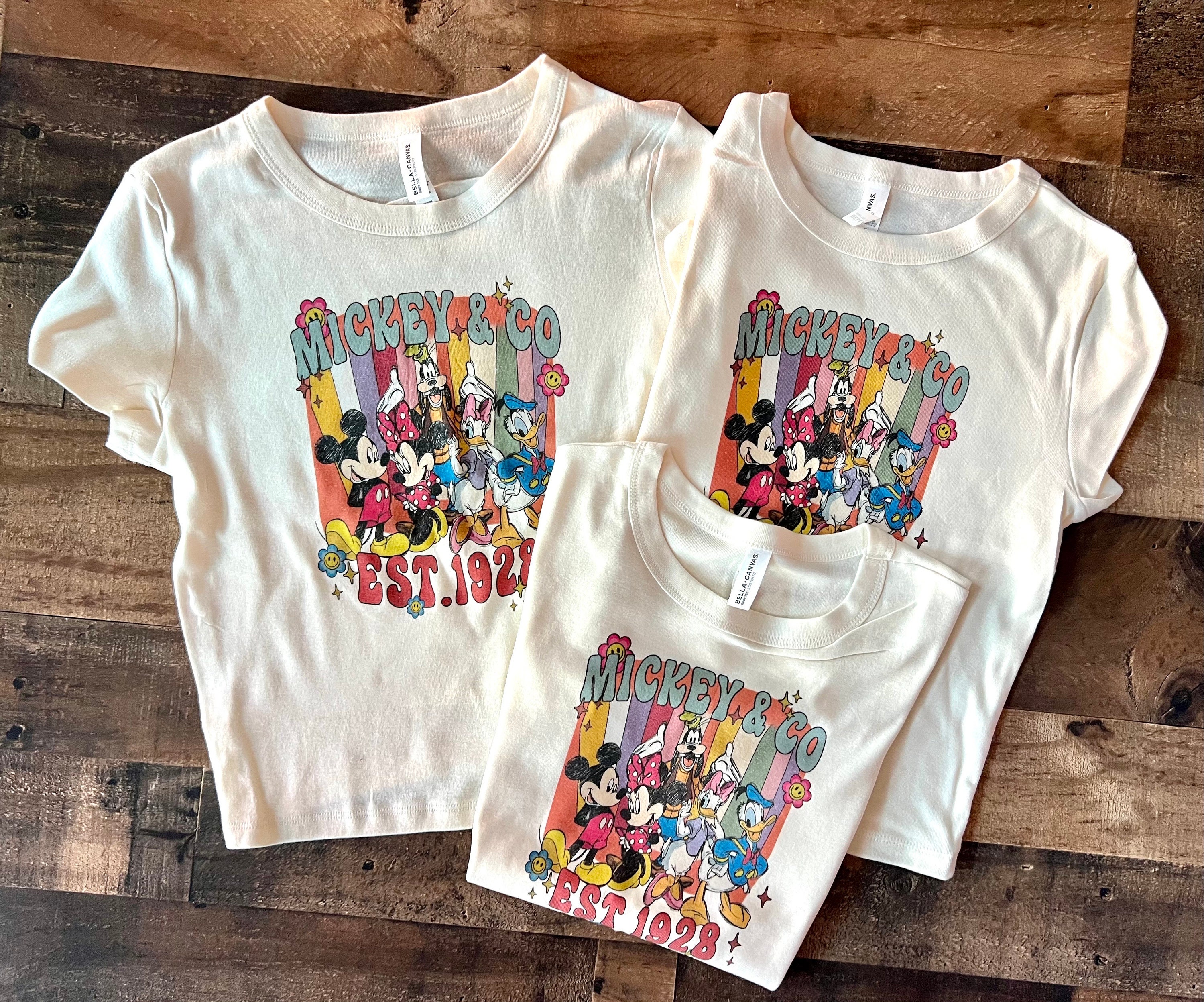 Mickey and Co Baby Tee, Disneyland Crop Tank, Mickey and Friends Baby ...