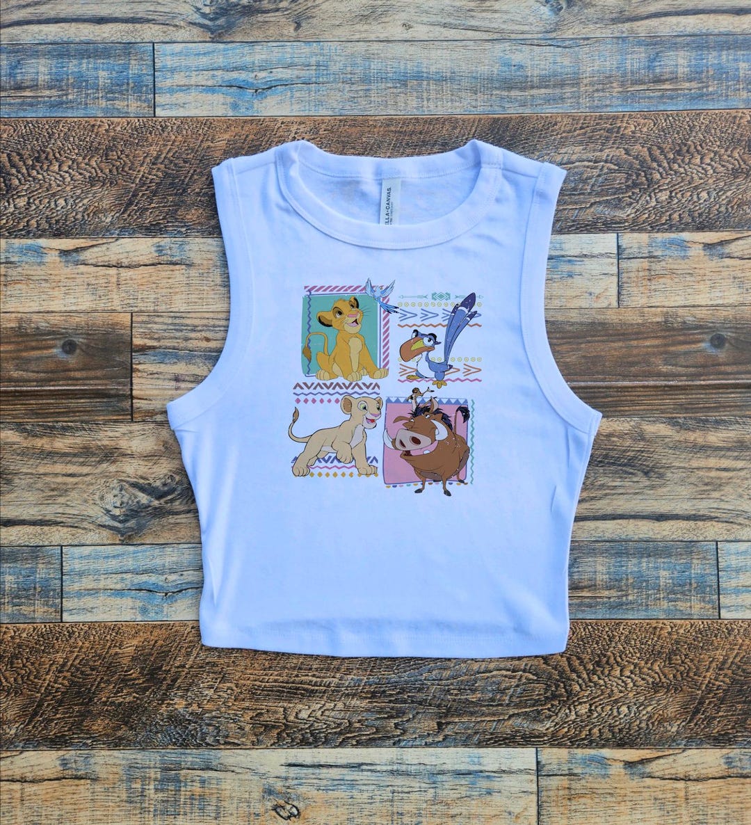 Lion King Friends Crop Tank, Hakuna Baby Tee, Lion King Crop, Simba ...