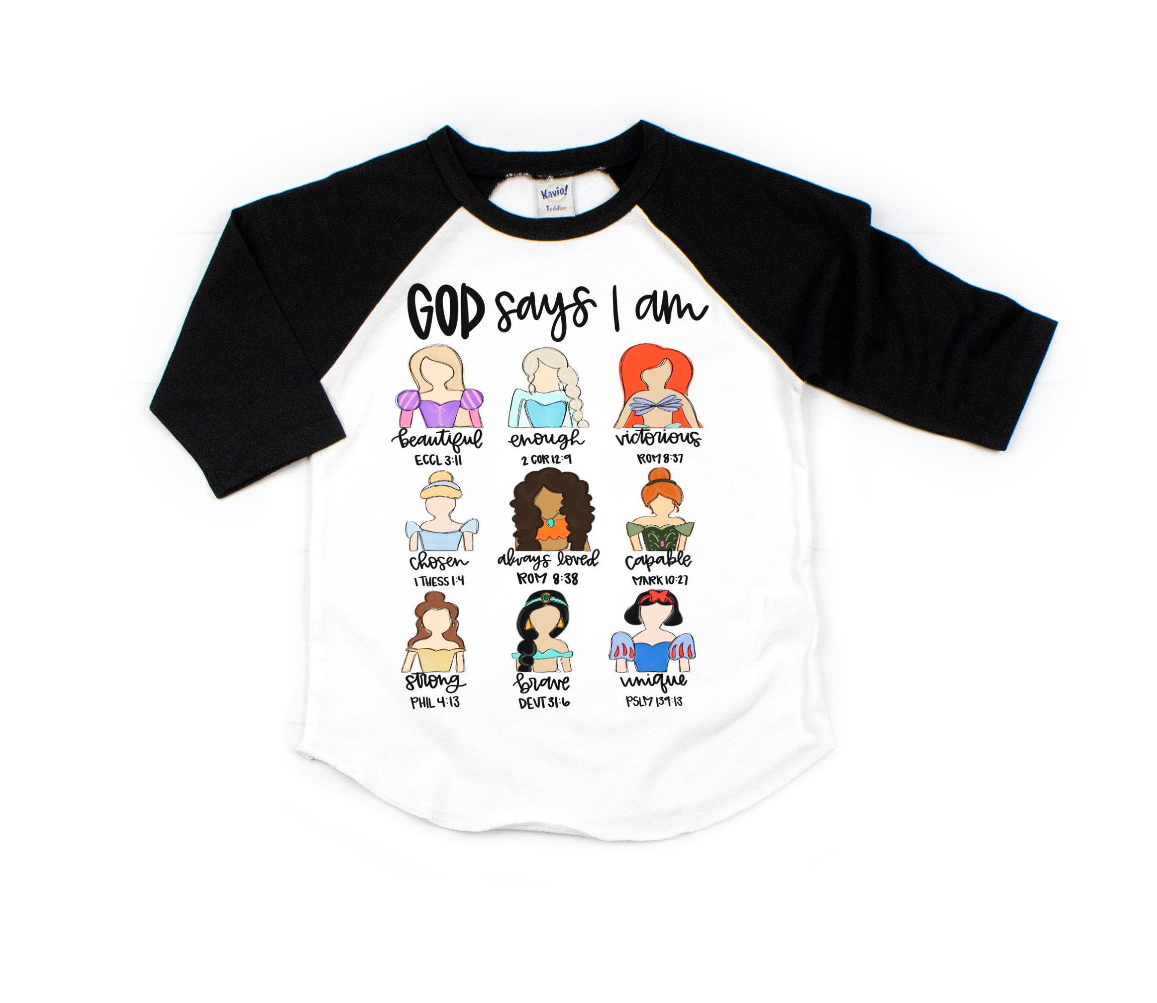 Princess Kids Shirt God Says I Princess Shirt Toddler - Etsy