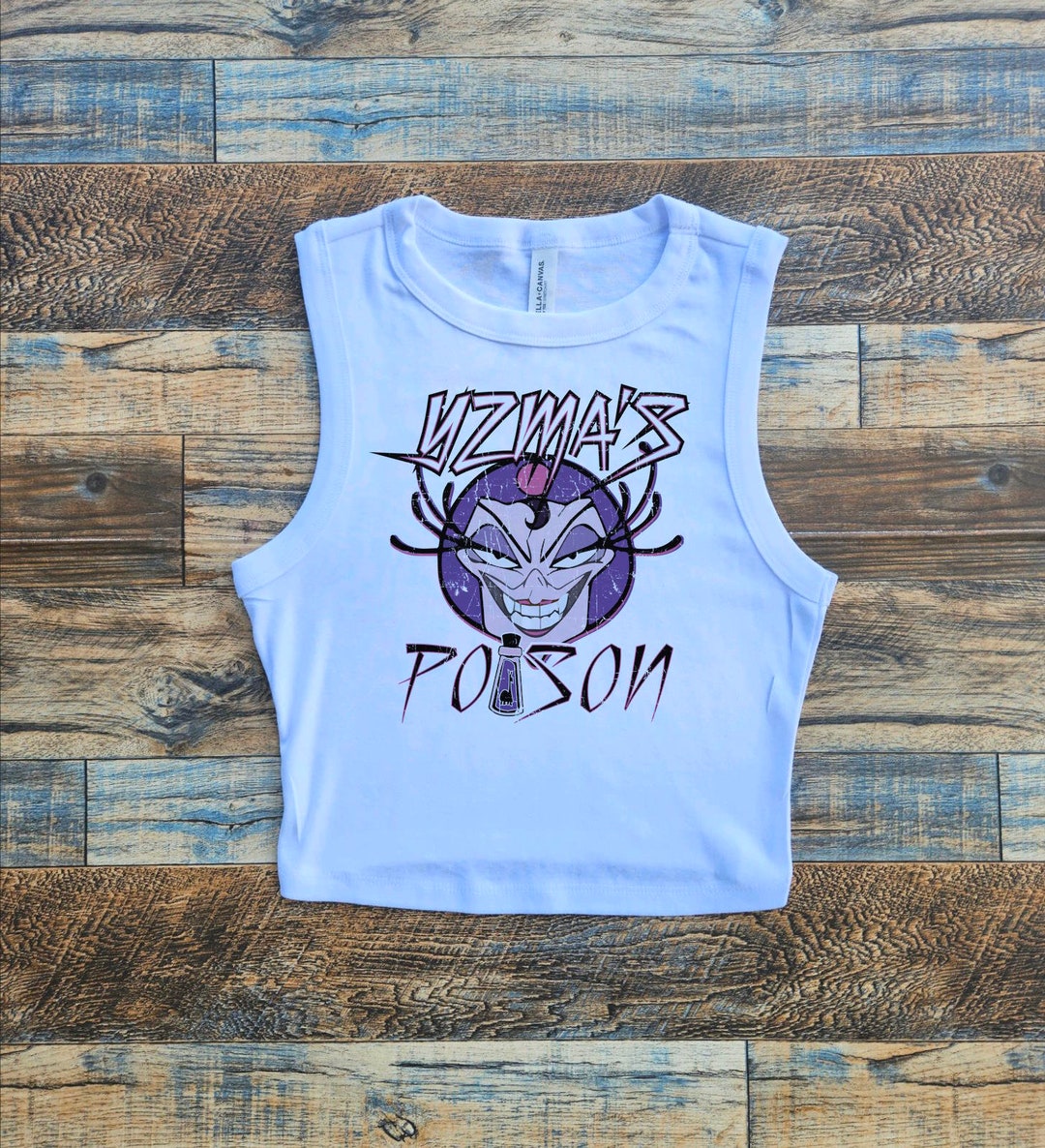 Yzma Poison Emperors Shirt, Villain Yzma Crop Top, Emperors New Grove ...