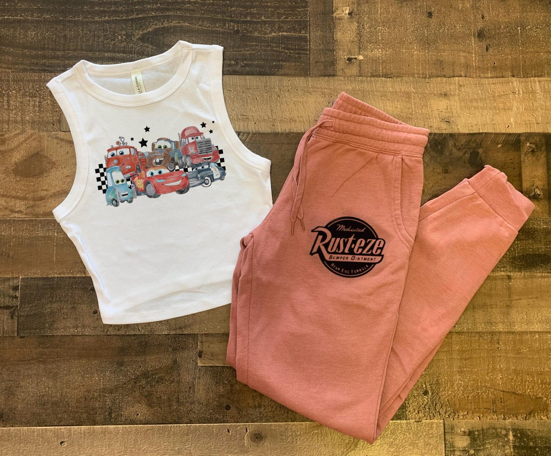 Cars Crop Tank Top, Cars Movie Crop, Lighting Mcqueen Crop Top, Cars ...