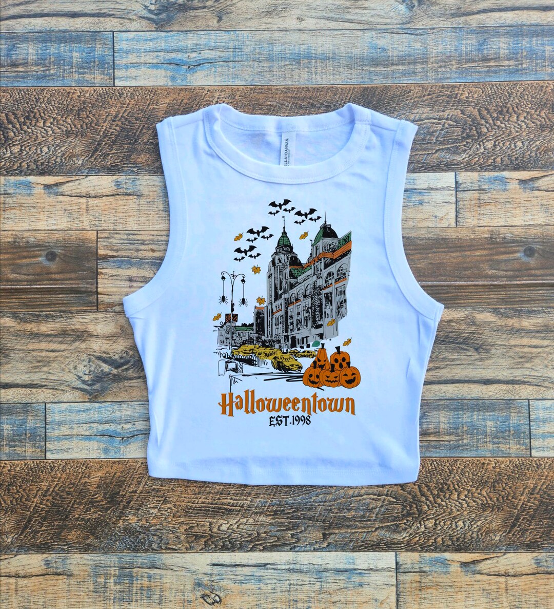 Halloweentown Crop Top, Halloweentown Oversized Tshirt, Womens ...