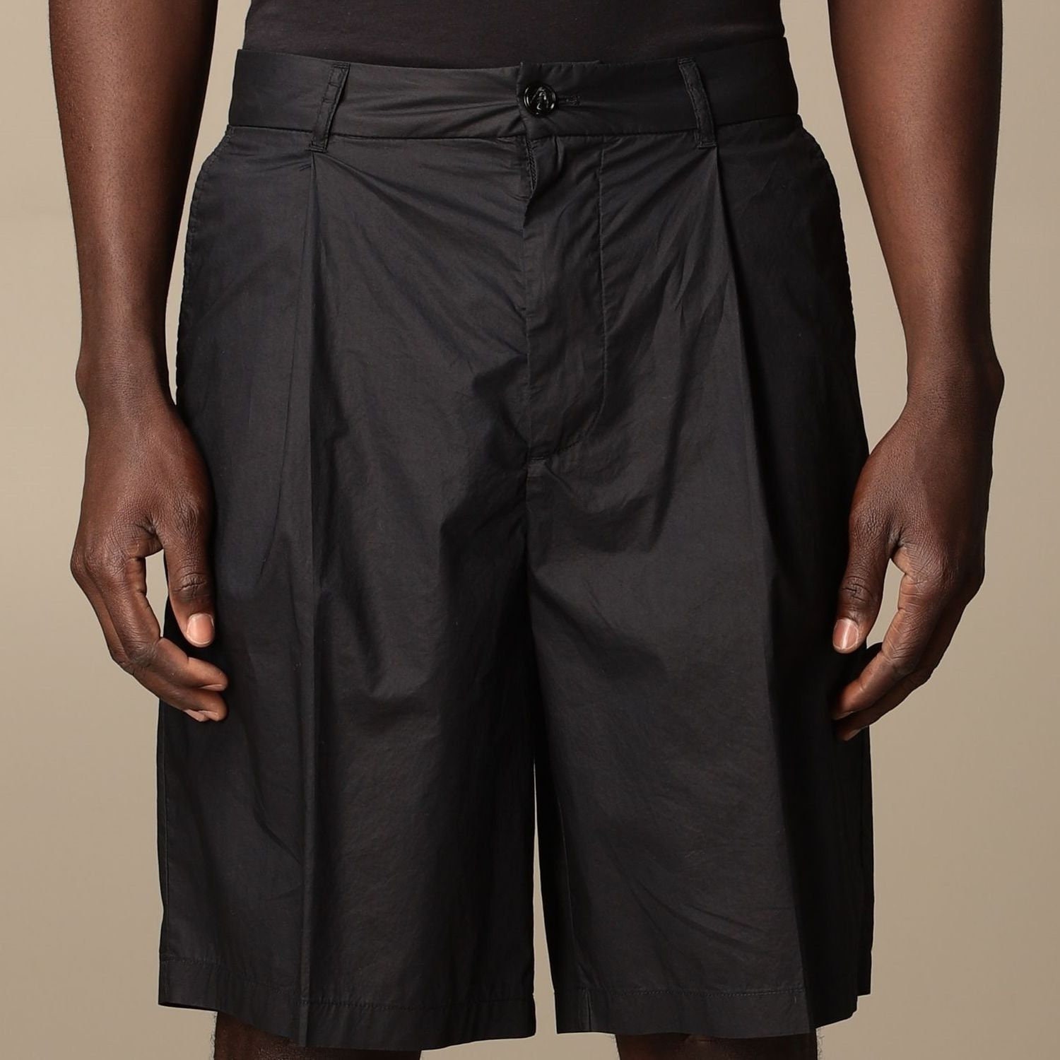 Armani cotton shorts store