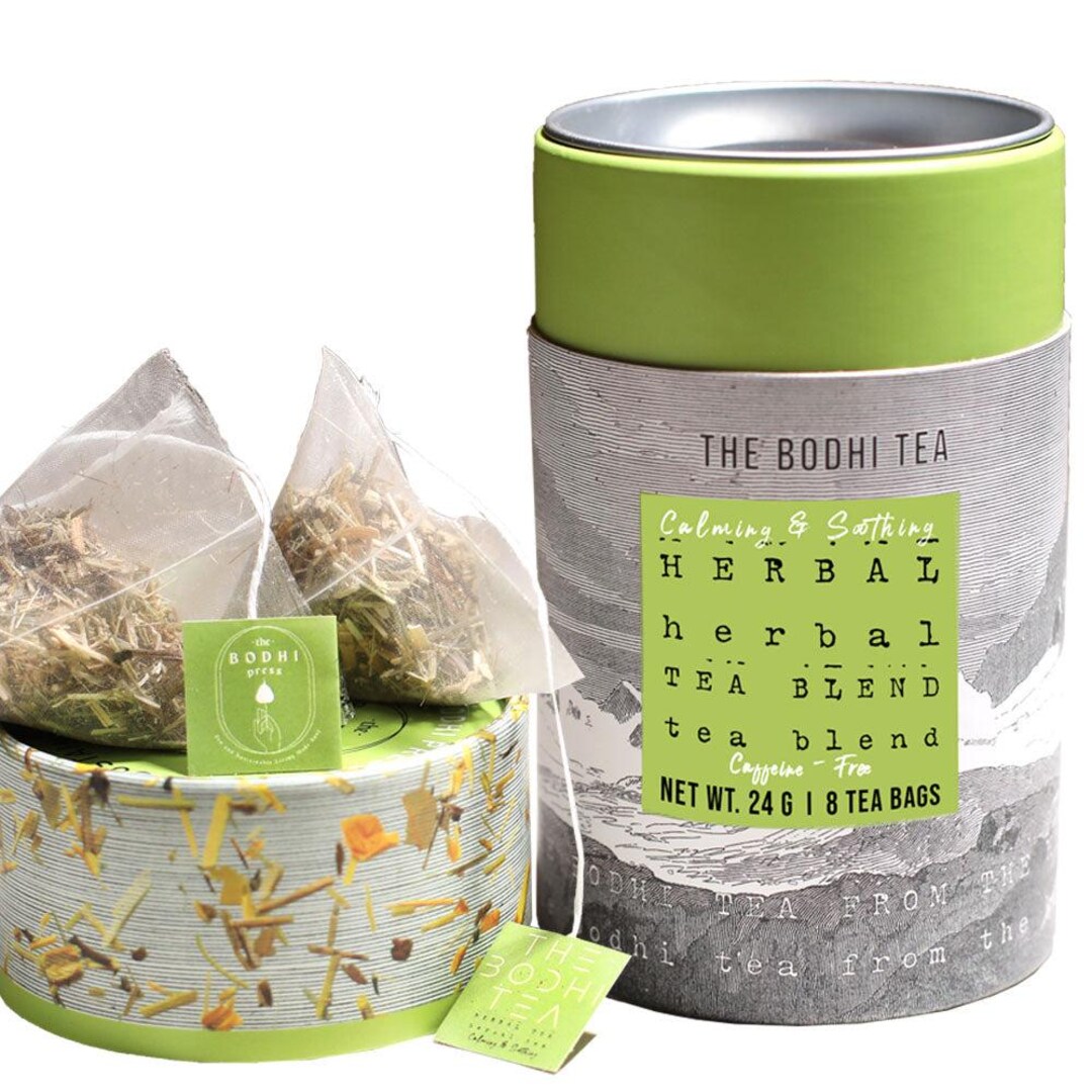Himalayan Herbal Tea Blend: Rosemary, Chamomile, Holy Basil (pyramid ...