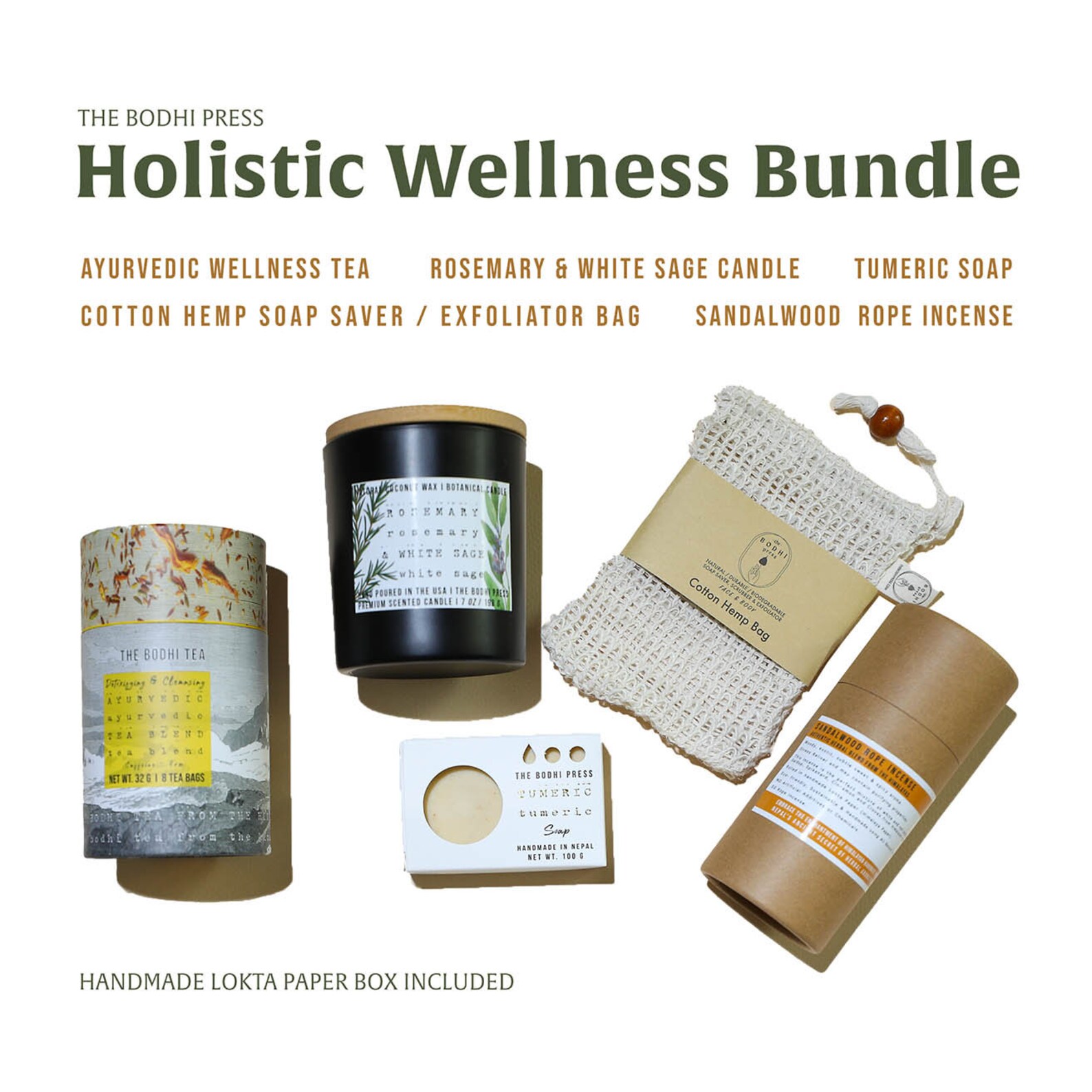 All-natural Wellness Gift Box 5 Curated Holistic Products Bonus Gift ...
