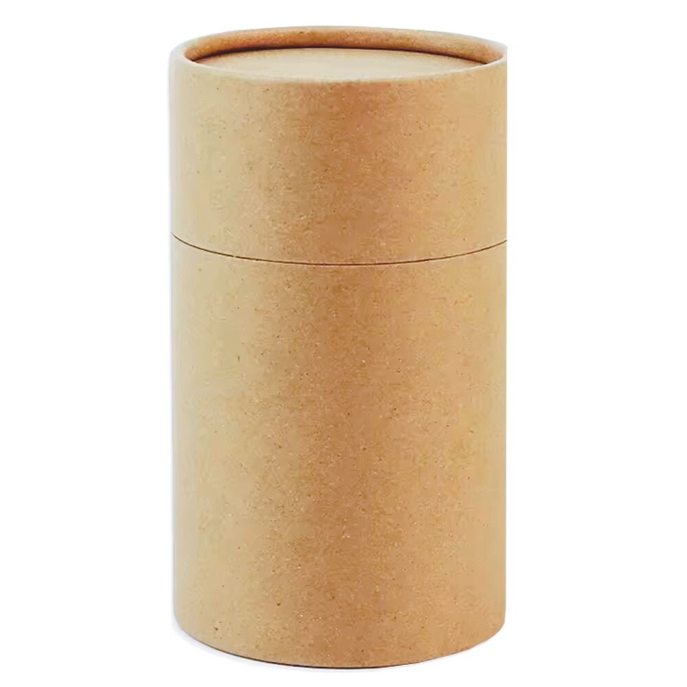 Kraft Paper Tubes With Lid, Round Paperboard Tubes, Kraft Paper ...
