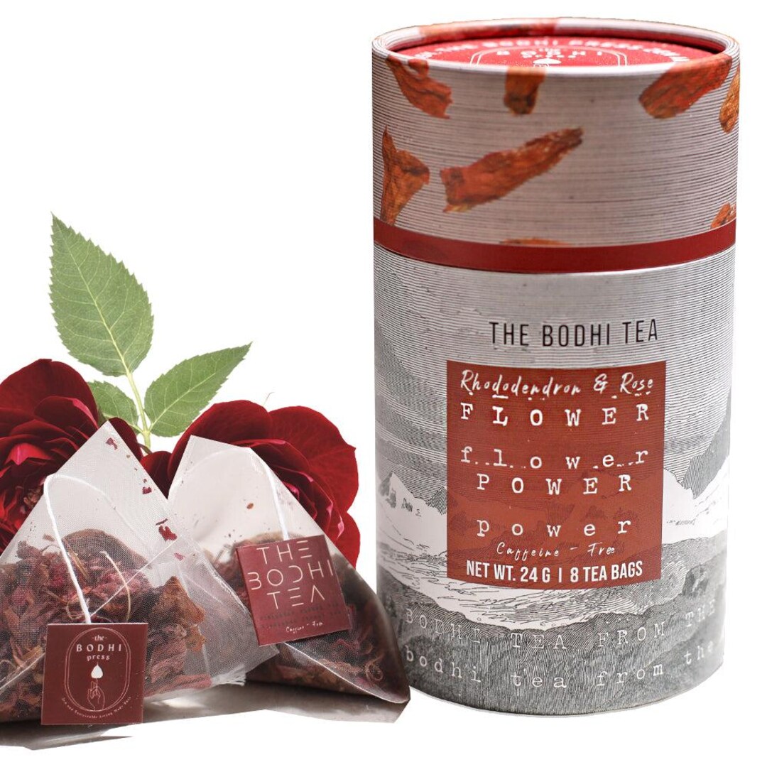Floral Tea Blend - All Natural Himalayan Rose and Rhododendron Flower ...