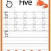 10 Number Tracing Worksheets, Traceable Numbers, Preschool Worksheets ...