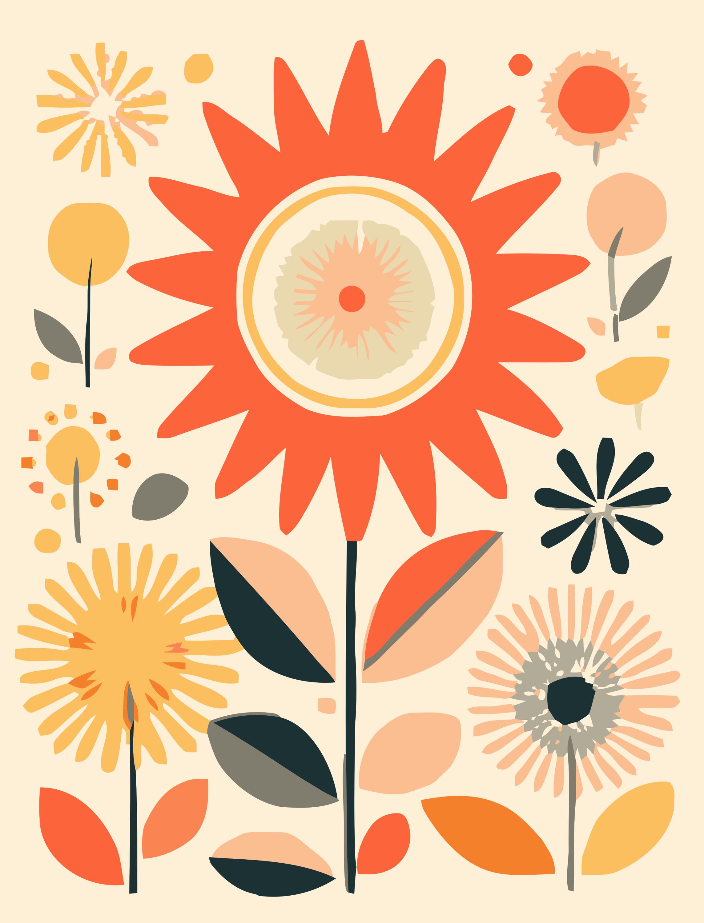 Boho Posters Digital Art Pack, Instant Download Modern Bohemian Bundle ...