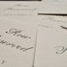 Reserved Row Table Tents in Handwritten Calligraphy - Etsy
