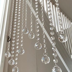 Crystal Beaded Curtain Decoration - Etsy