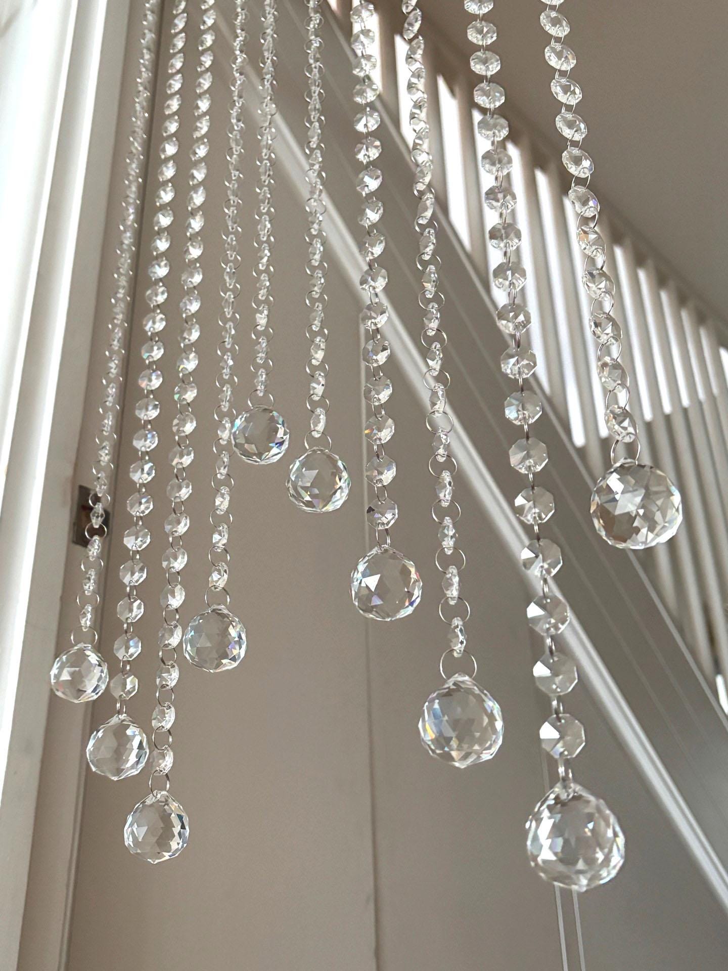 Crystal Beaded Curtain Decoration - Etsy