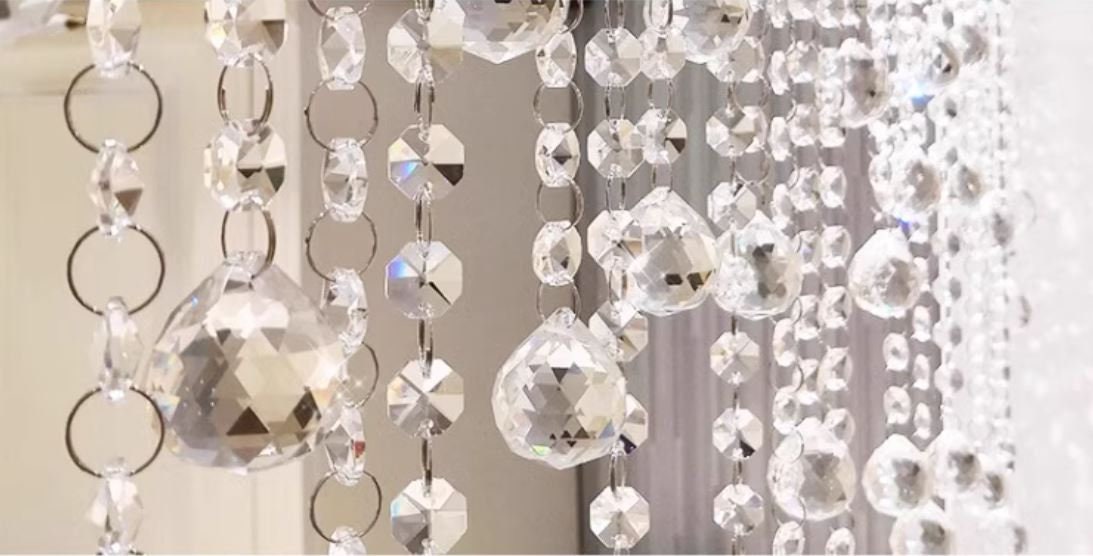 Crystal Beaded Curtain Decoration - Etsy