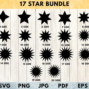 10 Point Star Clipart Image
