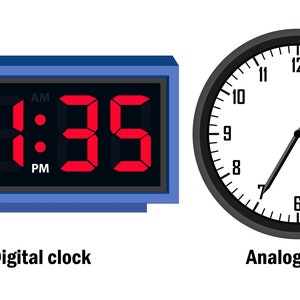 40 Digital Clocks and Analog Clocks Svg. Clocks Vector. 40 - Etsy