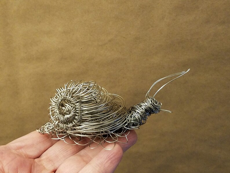 Snail Wire Sculpture - Etsy