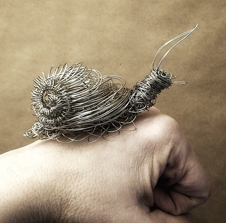 Snail Wire Sculpture - Etsy