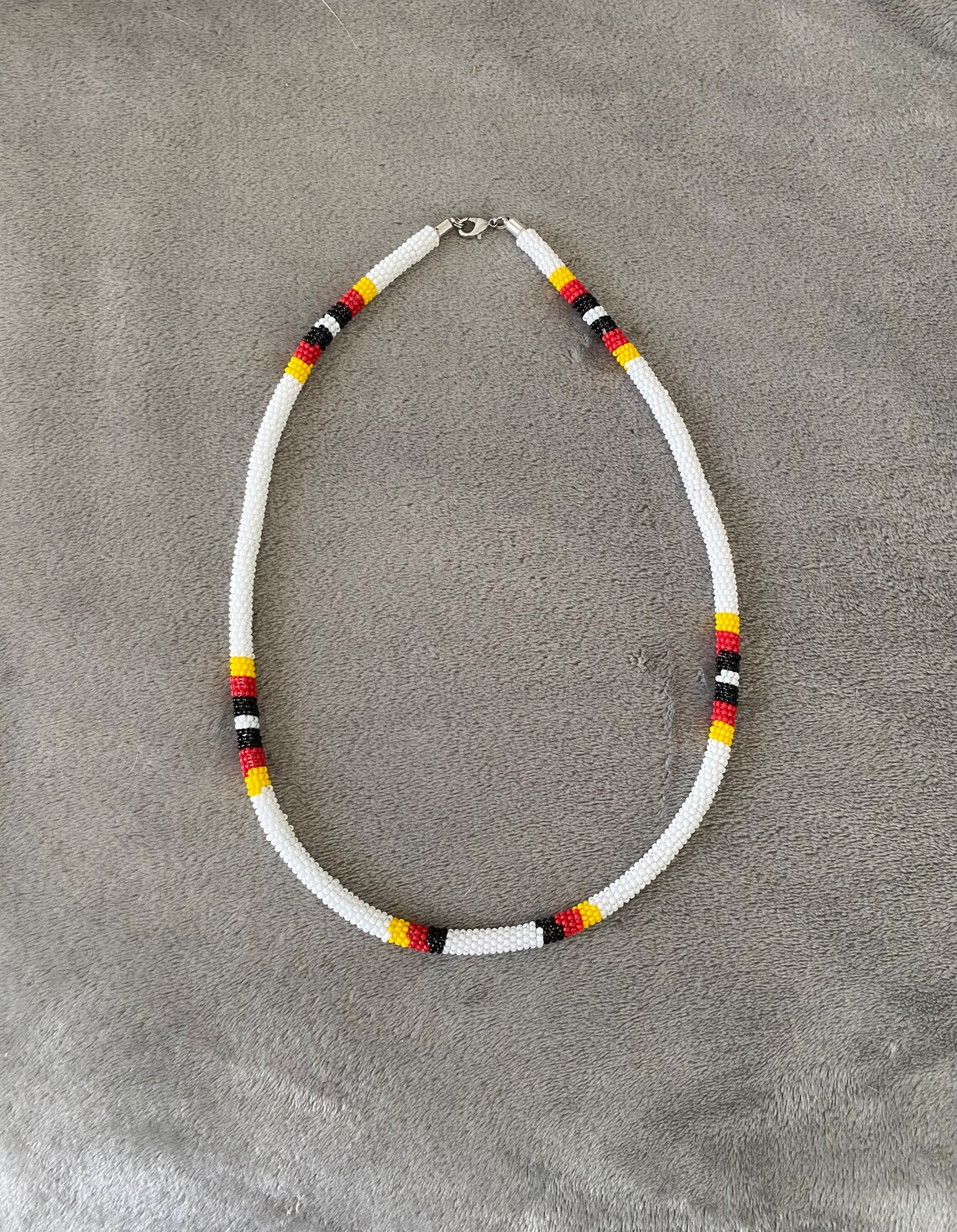 Beaded Rope Necklace - Etsy