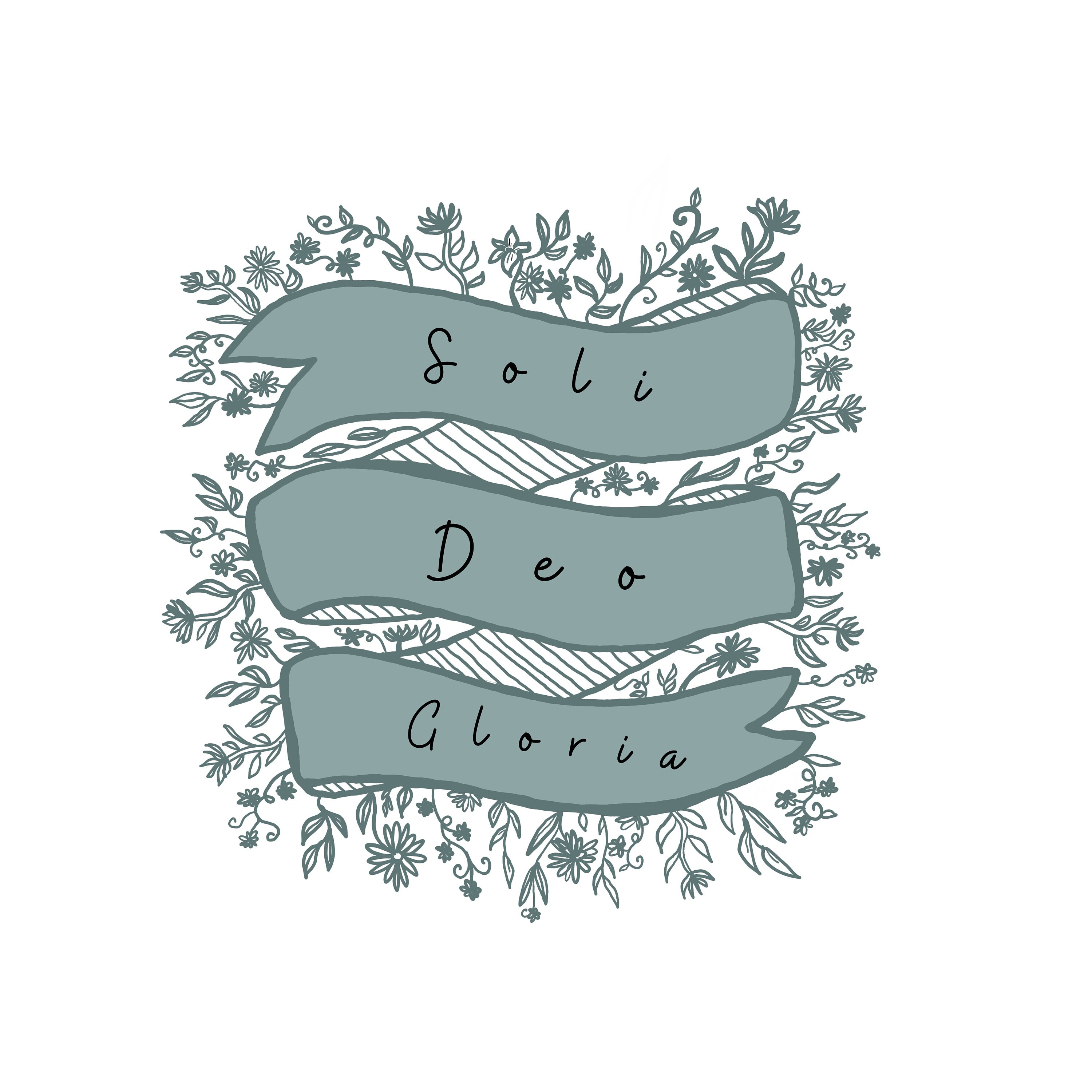 Soli Deo Gloria Wall Art, JPG, Printable Wall Art, Reformed Theology ...