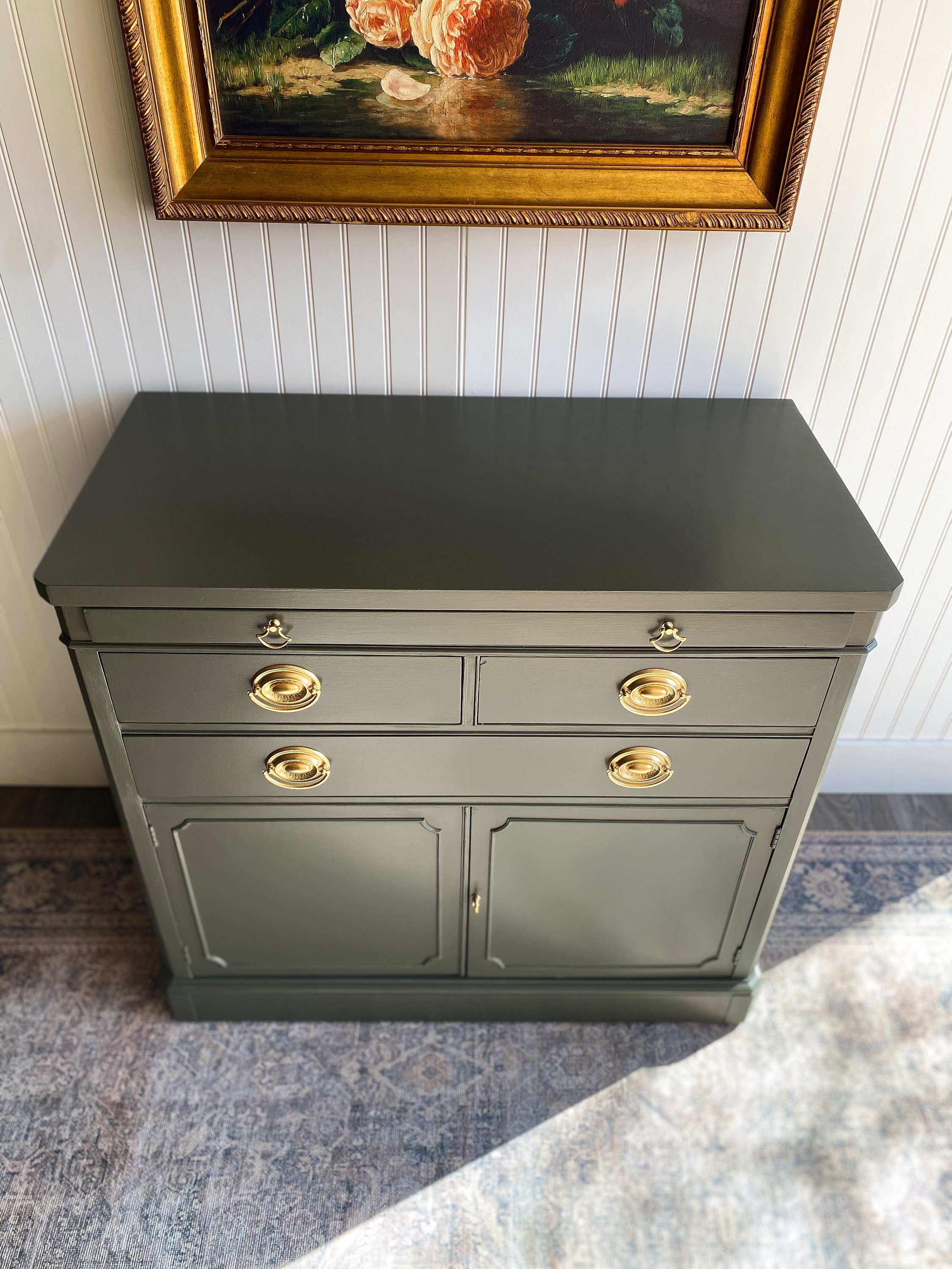SOLD! Refinished Buffet, Vintage Sideboard, Drexel Dresser, Server ...