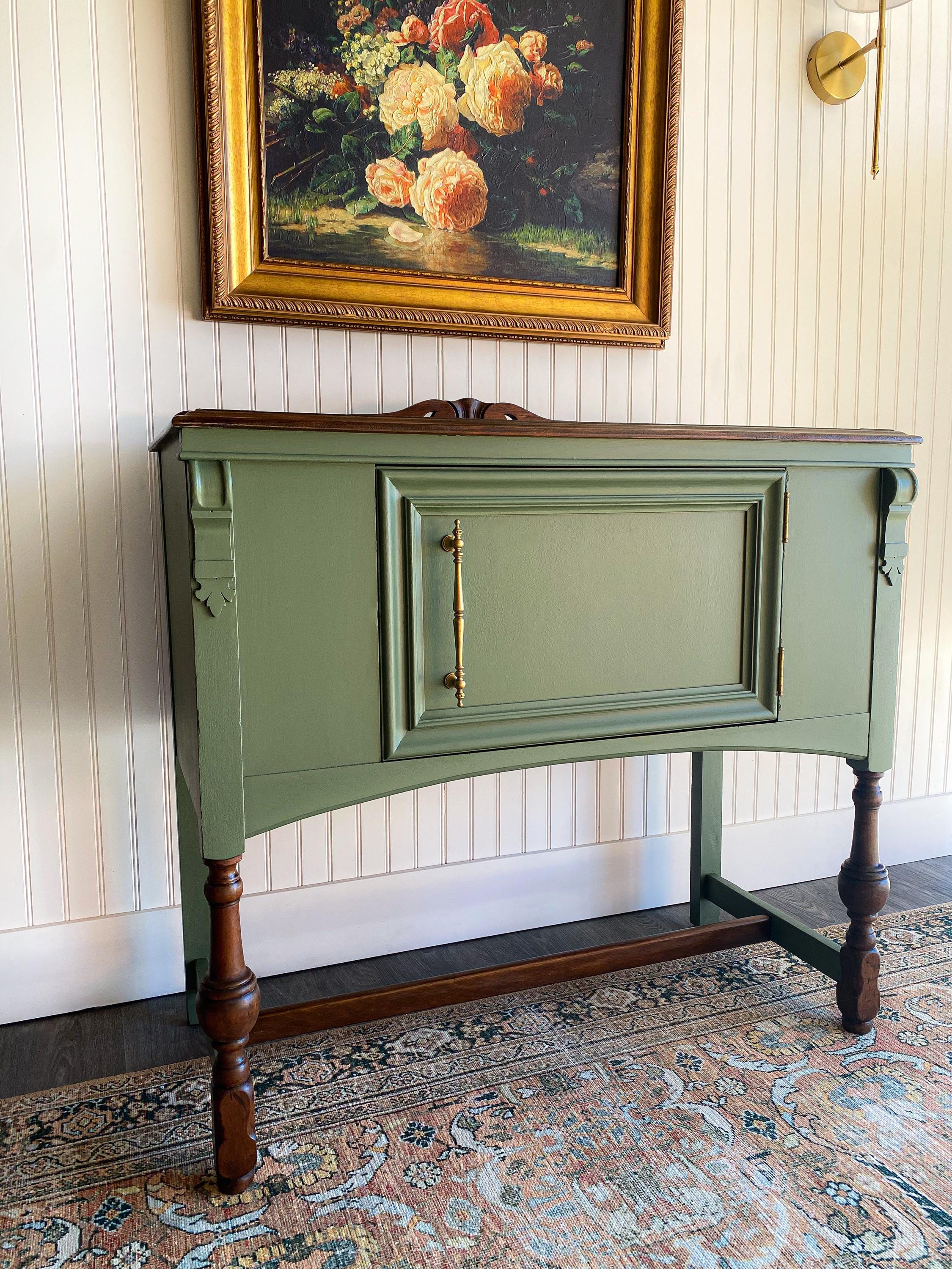 SOLD! Buffet Sideboard, Antique Jacobean Buffet, Vintage Dresser ...