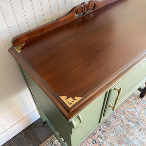 SOLD! Buffet Sideboard, Antique Jacobean Buffet, Vintage Dresser ...