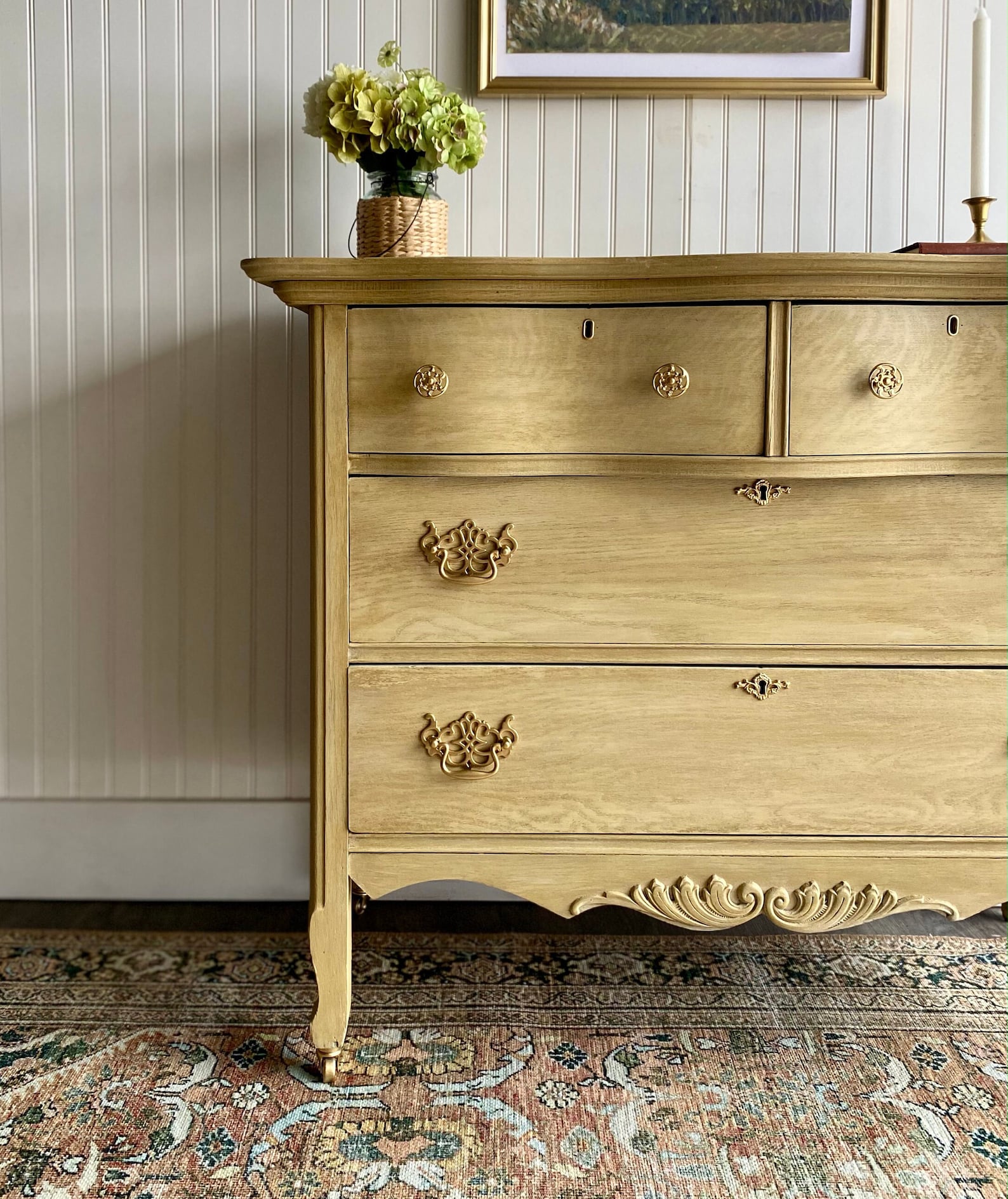 SOLD Dresser, Vintage Dresser, Pine Dresser, Raw Wood Dresser, Antique ...