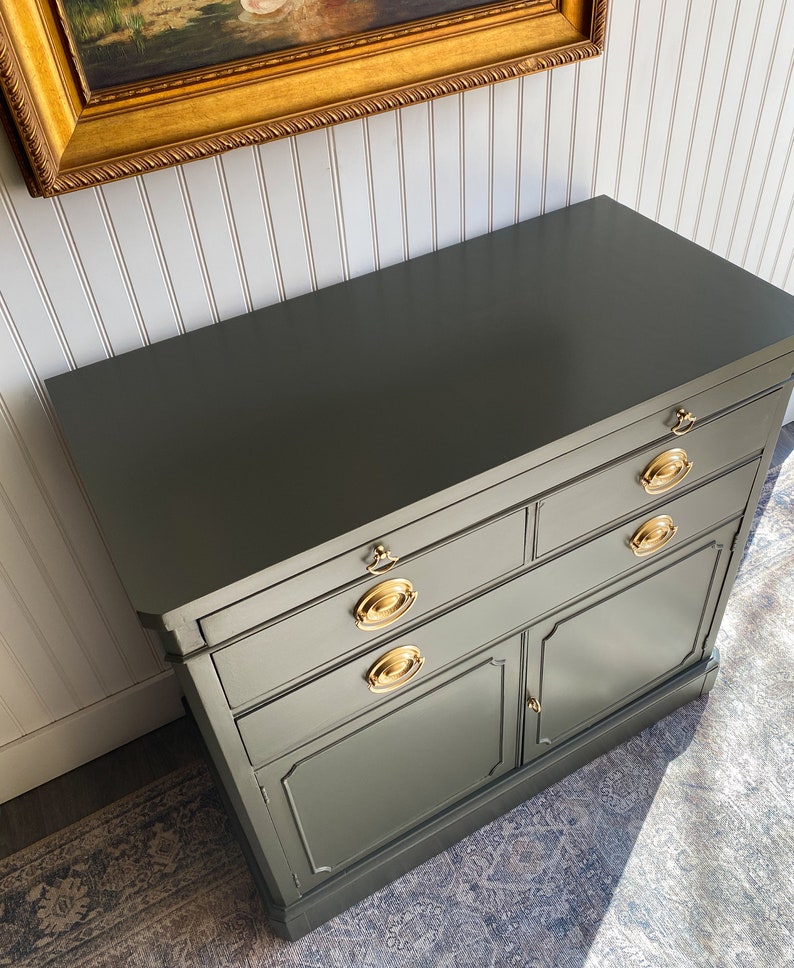 SOLD! Refinished Buffet, Vintage Sideboard, Drexel Dresser, Server ...