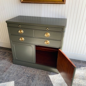 SOLD! Buffet Sideboard Vintage Drexel Dresser Server Cabinet Storage ...
