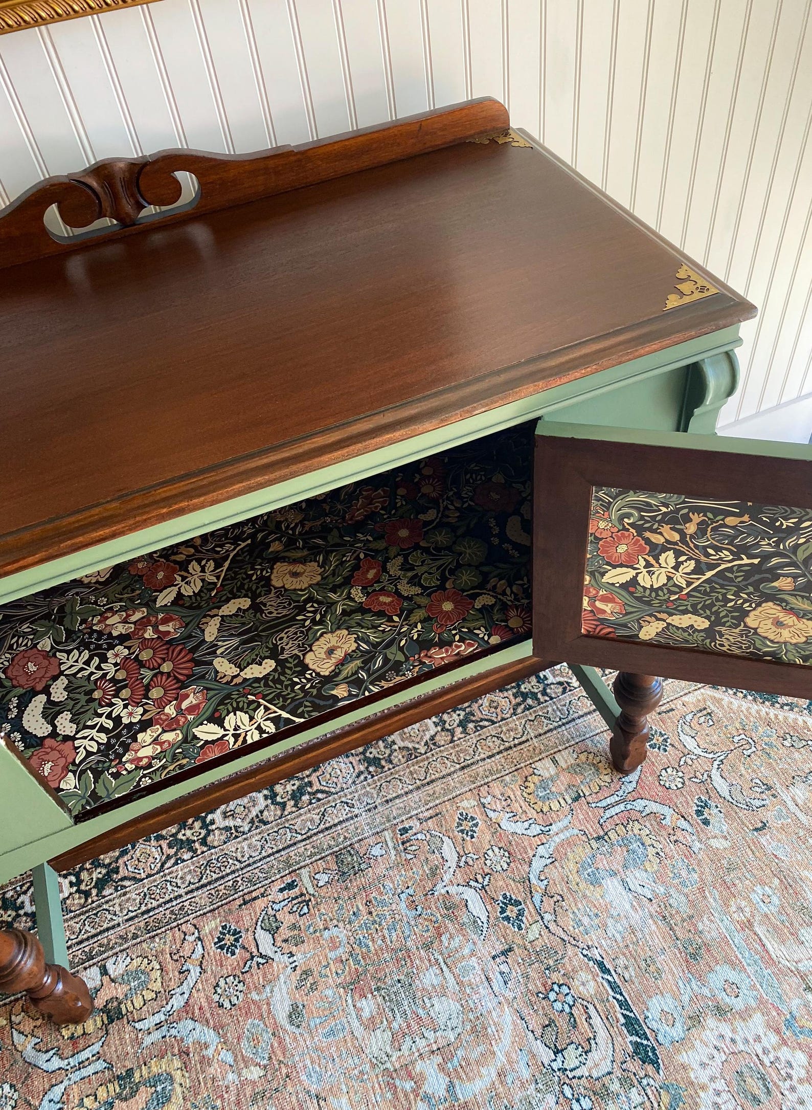 SOLD! Buffet Sideboard, Antique Jacobean Buffet, Vintage Dresser ...