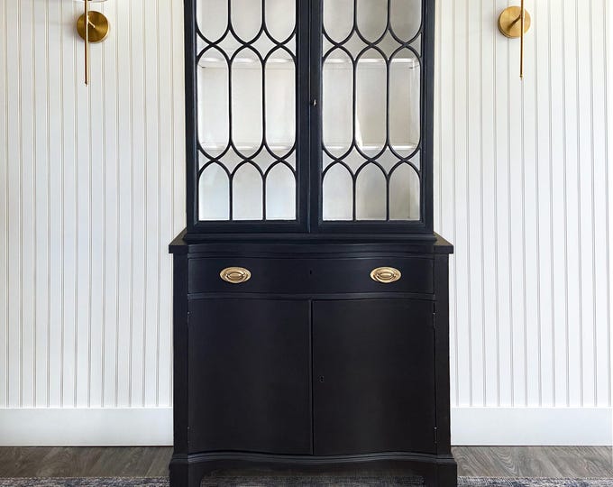 Antique Pine Hutch - Etsy