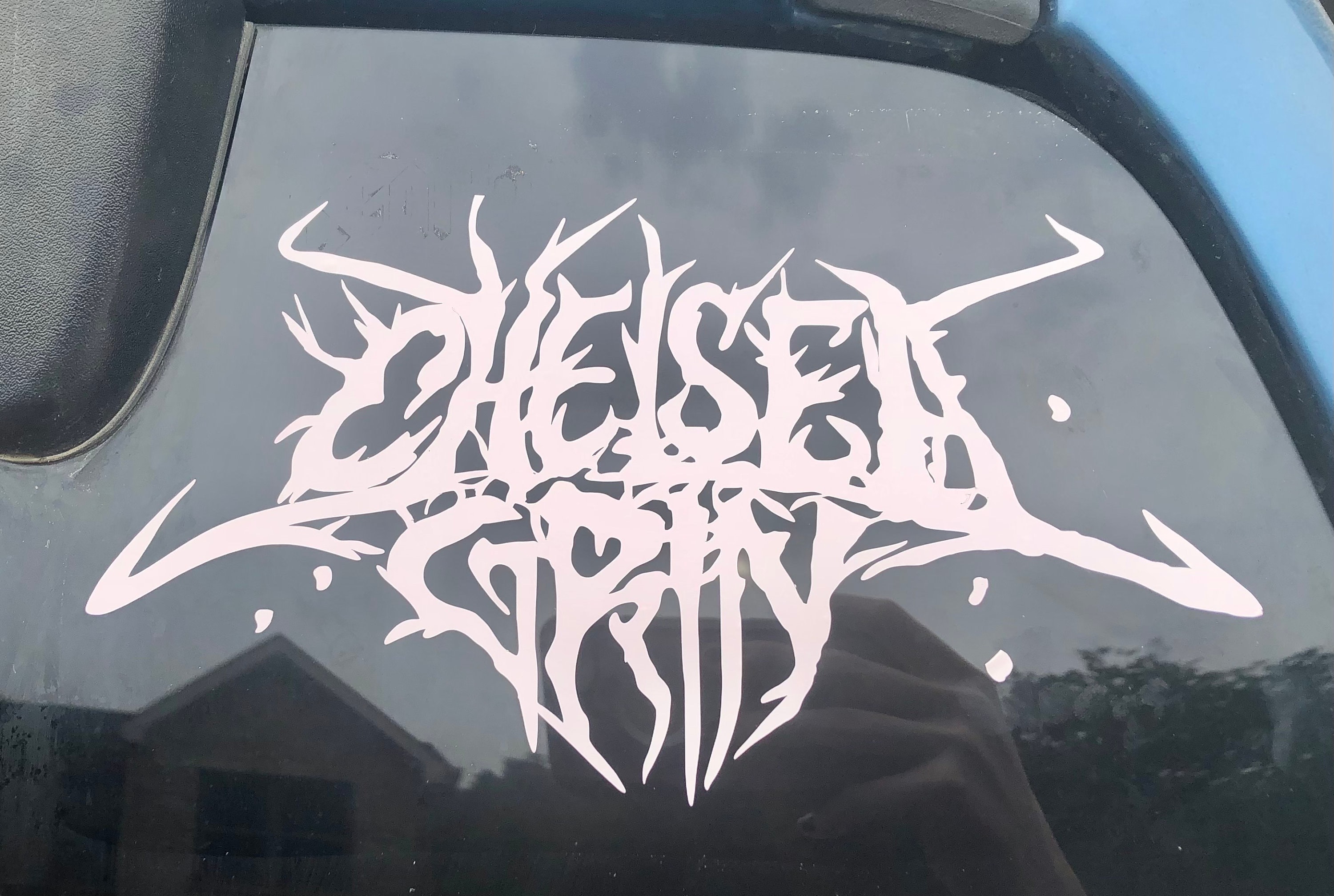 Chelsea Grin Logo Car Decal/ Vinyl Sticker - Etsy