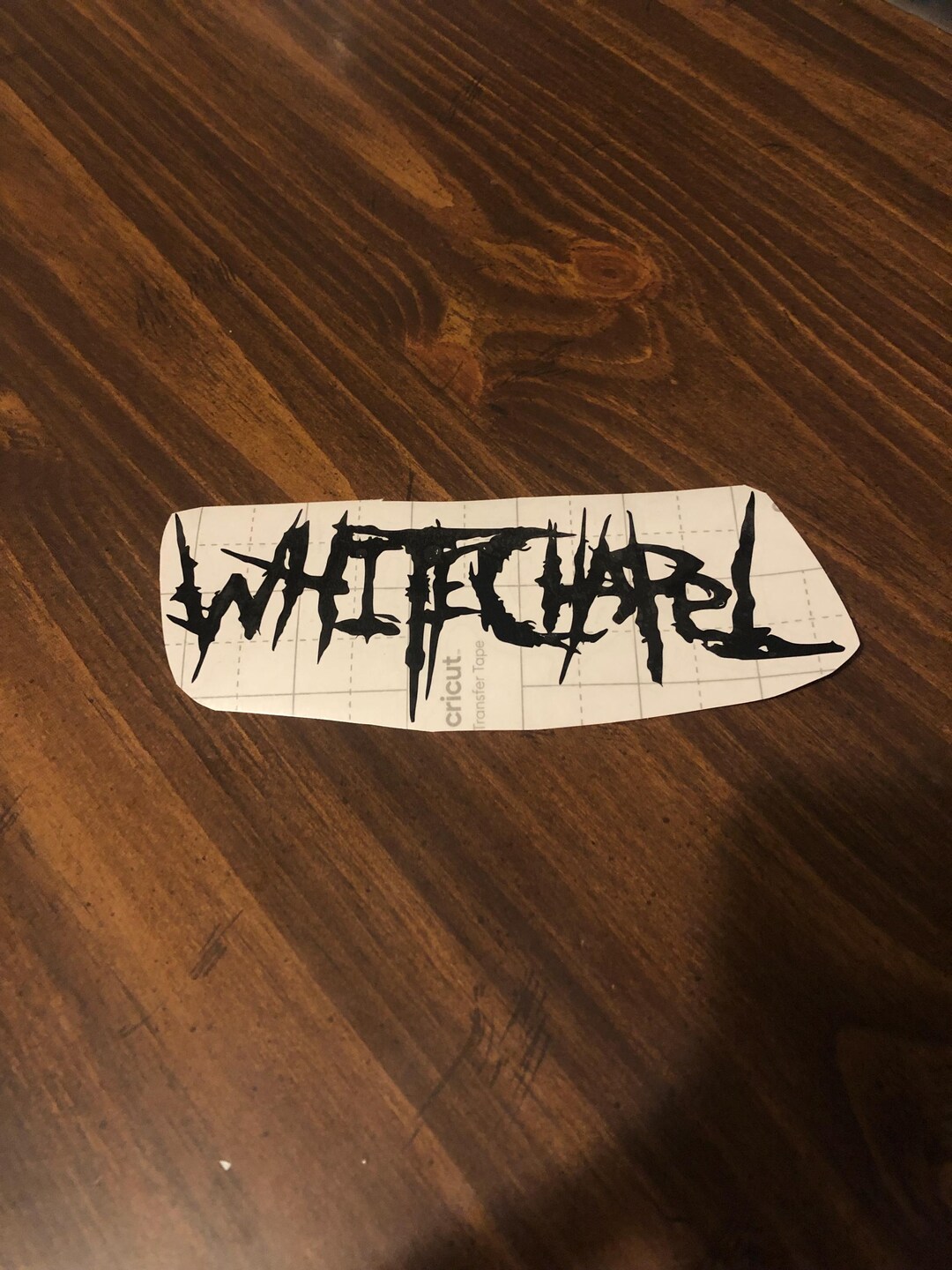 Whitechapel Logo Car Decal / Vinyl Sticker - Etsy